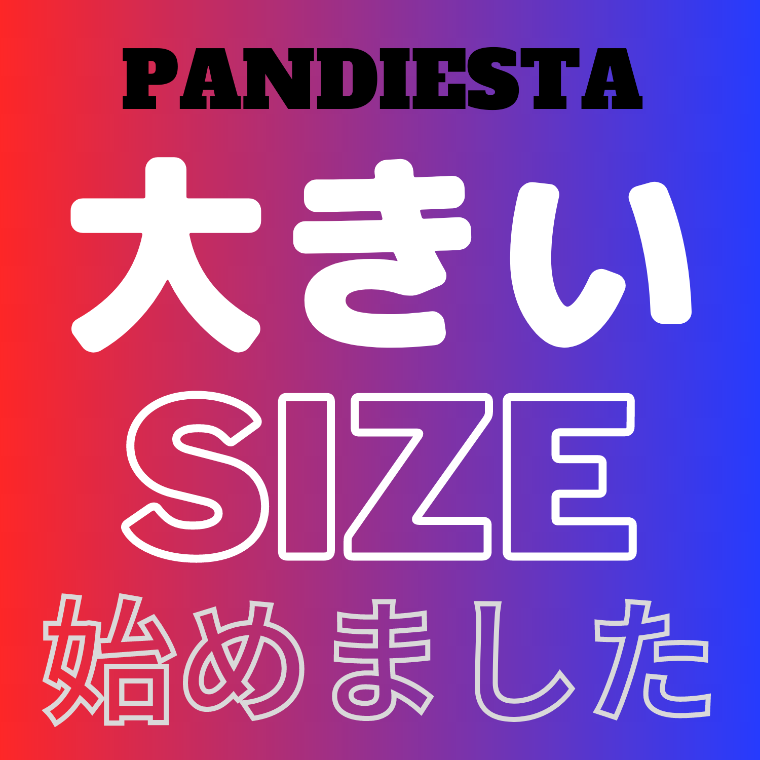 PANDIESTA（パンディエスタ）｜ファッション通販 SANKO BAZAAR（サンコーバザール）