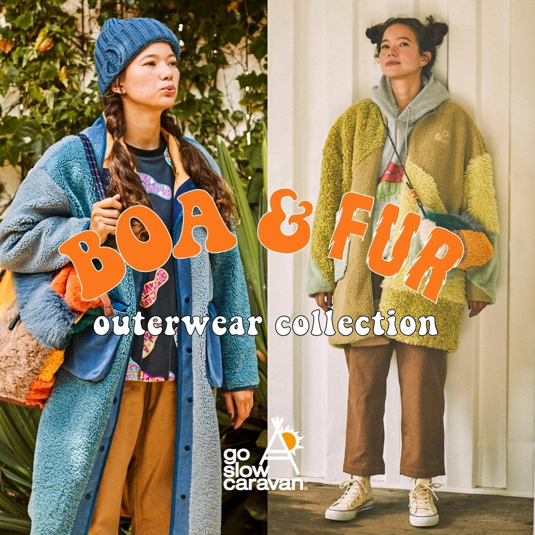 《go slow caravan》ボア&ファー☆WOMENS アウターコレクション - ニュース｜ファッション通販 SANKO BAZAAR ...
